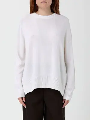 ALLUDE Pullover Sweater - White