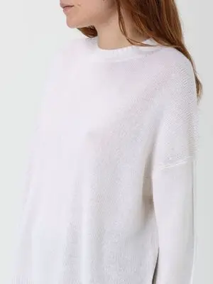 ALLUDE Pullover Sweater - White