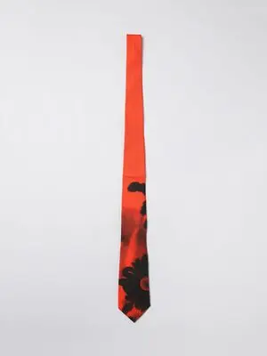 Paul Smith Printed Neck Tie - Red
