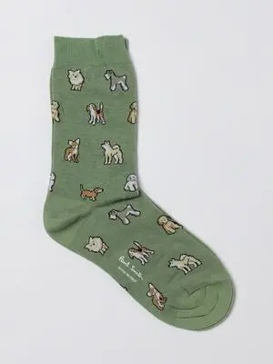 Paul Smith Patterned Socks - Green
