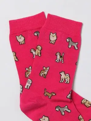 Paul Smith Dog Print Crew Socks