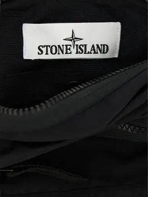Stone Island Ripstop Nylon Crossbody Bag - Black