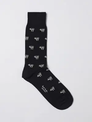 Paul Smith Patterned Socks - Blue