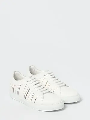 Paul Smith Striped Low Top Sneakers
