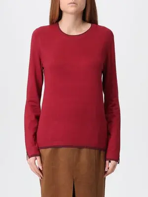 Liu Jo Ribbed Trim Sweater - Ruby