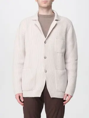 FAY Ribbed Cardigan - Cream