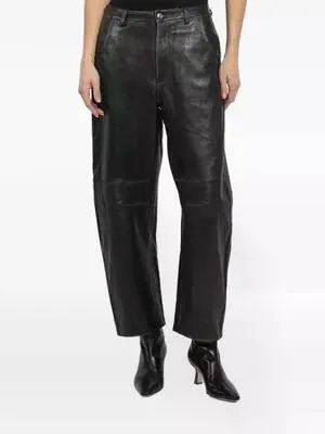 GIORGIO BRATO Paneled Pocket Trousers - Black