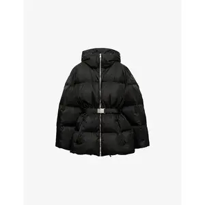 Prada Re-nylon Hooded Shell-down Puffer Jacket