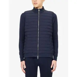 ARNE Hybrid Quilted Stretch-woven Gilet