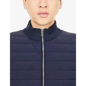 ARNE Hybrid Quilted Stretch-woven Gilet