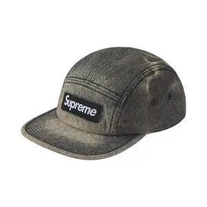 Supreme Denim Camp Cap - Black