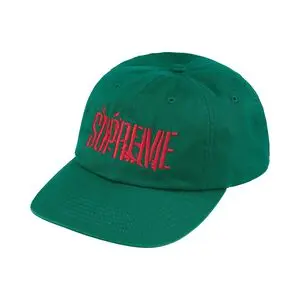Supreme Splatter 6-panel Cap - Green