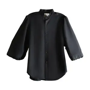 COMME DES GARÇONS NOIR Frilled Collar Blouse