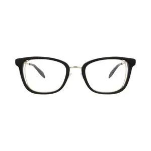 Alexander McQueen Square-frame Acetate Optical Frames - Black