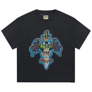 GALLERY DEPT. Live For Metal T-shirt - Black