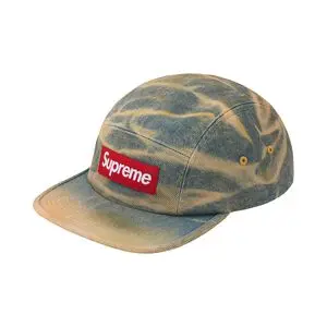 Supreme Denim Camp Cap - Blue