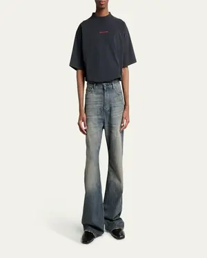 Balenciaga Relaxed-fit Bootcut Jeans