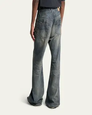 Balenciaga Relaxed-fit Bootcut Jeans