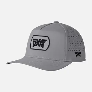 PXG PXG Dog Tag 5-Panel Snapback Cap Grey/black