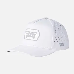 PXG PXG Dog Tag 5-Panel Snapback Cap White/grey