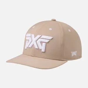 PXG 6 Panel Structured Low Crown Snapback Cap - Warm Sand
