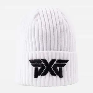 PXG Classic Knit Cuff Beanie - White