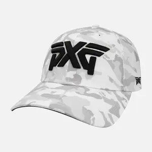 PXG Fairway Camo 920 Unstructured Cap - White