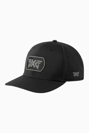 PXG Dog Tag 6-panel Snapback Cap - Black/grey