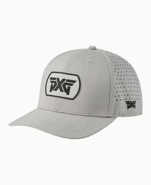 PXG Dog Tag 6-panel Snapback Cap - Grey/black