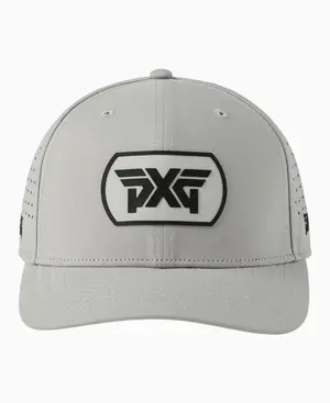 PXG Dog Tag 6-panel Snapback Cap - Grey/black