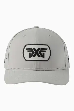PXG Dog Tag 6-panel Snapback Cap - Grey/black