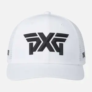 PXG Faceted Front Trucker Cap - White