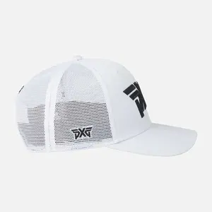 PXG Faceted Front Trucker Cap - White