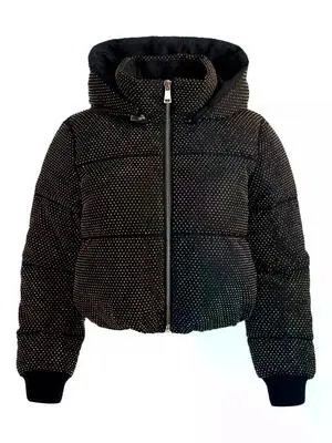 Alice + Olivia Robena Embellished Puffer Coat