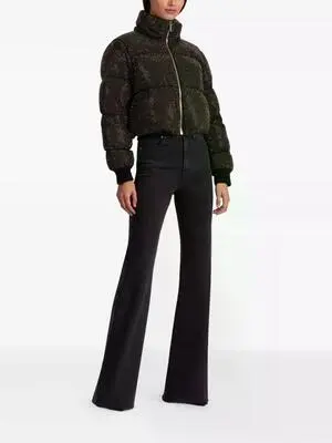 Alice + Olivia Robena Embellished Puffer Coat