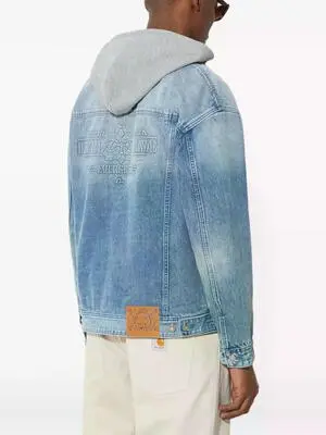 EVISU Hooded Denim Jacket