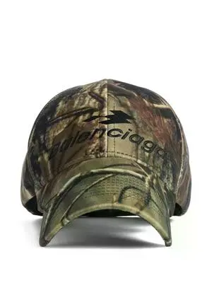 Balenciaga Camouflage-print Baseball Cap