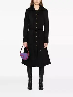PATOU Belted Midi Shirt Dress
