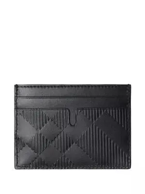 Burberry Leather Cardholder - Black