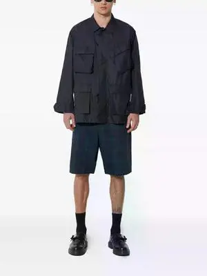 Engineered Garments Pleated Tartan Shorts