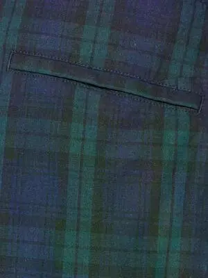 Engineered Garments Pleated Tartan Shorts