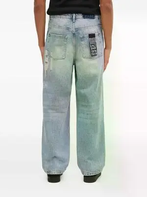 Ksubi Distressed Logo Jeans