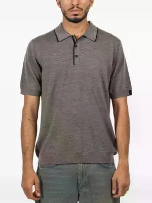 Rag & Bone Crawford Polo Shirt - Brown