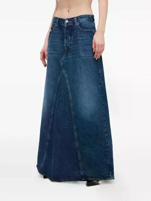 DIESEL® Panelled Maxi Skirt