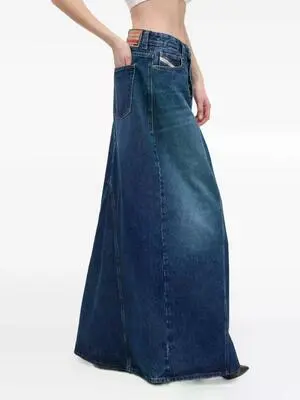 DIESEL® Panelled Maxi Skirt
