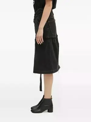 Ottolinger Frayed Split Skirt