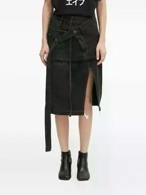 Ottolinger Frayed Split Skirt