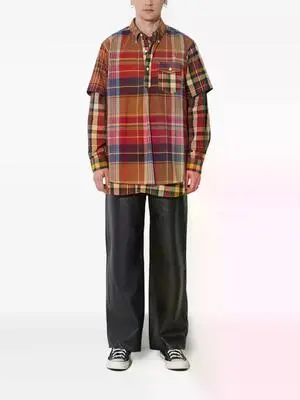 Engineered Garments Plaid-pattern Shirt