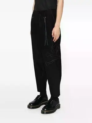 MASTERMIND WORLD Logo-embroidered Trousers