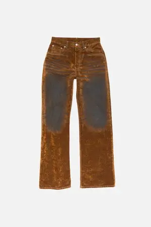 Acne Studios Flocked Denim Jeans